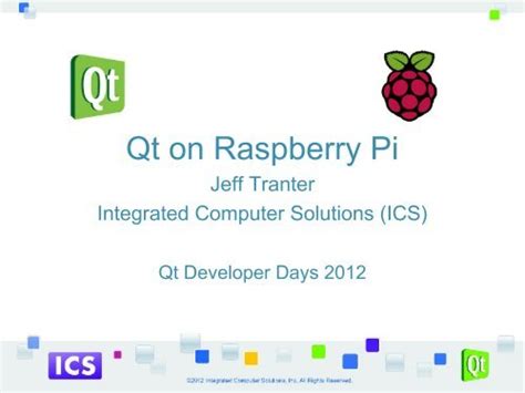 qt on raspberry pi