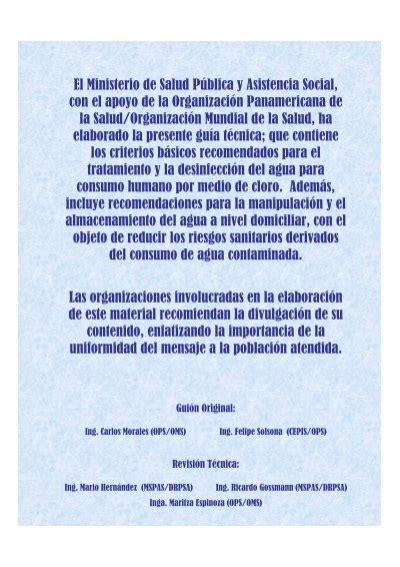 El Ministerio De Salud P