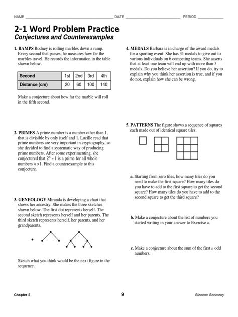word problem practice conjectures and counterexamples pdf conjecture prime number