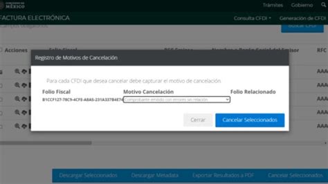 Sat C Mo Cancelar Una Factura Electr Nica Paso A Paso Unotv