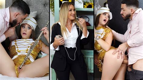 Step Daughter Josie Tucker Gets Her Big Juicy Tits Covered With Step