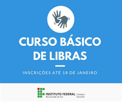Abertas inscrições para nova edição do curso básico de Libras Campus