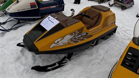 Raider Double Eagle Vintage Snowmobile Youtube
