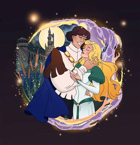 Derek And Odette The Swan Princess Fan Art 42812000 Fanpop