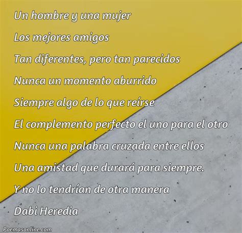 5 Mejores Poemas Para Mejores Amigos Hombre Y Mujer Poemas Online