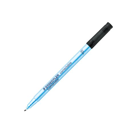 Staedtler Lumocolor Correctable F Folienstift Schwarz