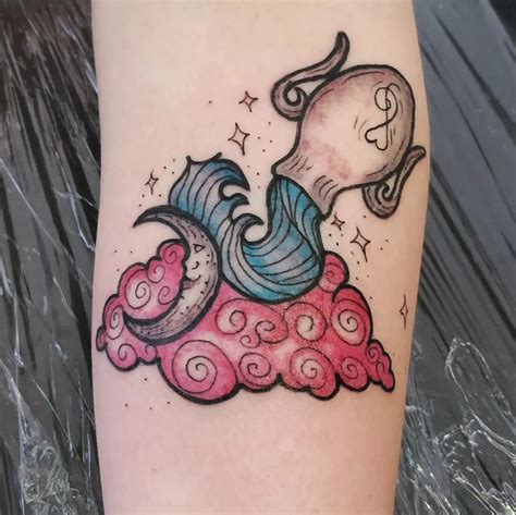 Top More Than 81 Virgo And Aquarius Tattoos Together Latest In Coedo
