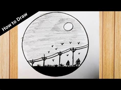 Nature Drawing Pencil Drawing How To Draw Simple Drawing Drawing