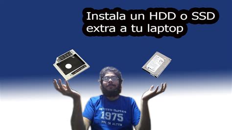 Instalar Caddy Sata 2 5 Para Laptop 9 5mm Dos Discos Duros Ssd YouTube