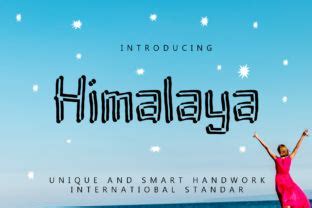 Himalaya Font By Giartstudios Creative Fabrica Photography