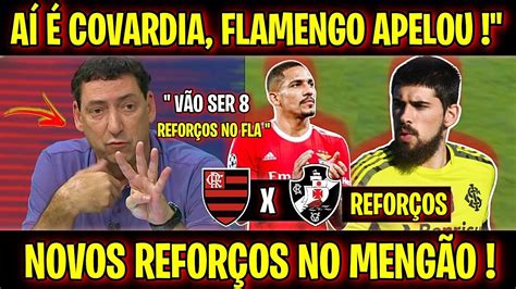 AÍ É COVARDIA MÍDIA ENCHEU A BOLA DOS NOVOS REFORÇOS DO FLAMENGO