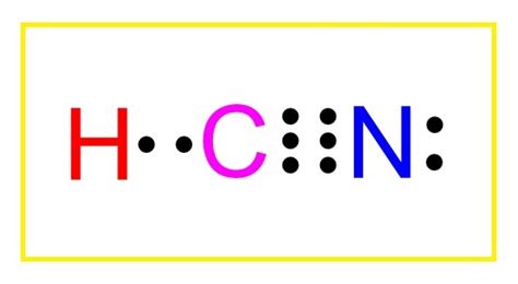Electron Dot Diagram For Hcn