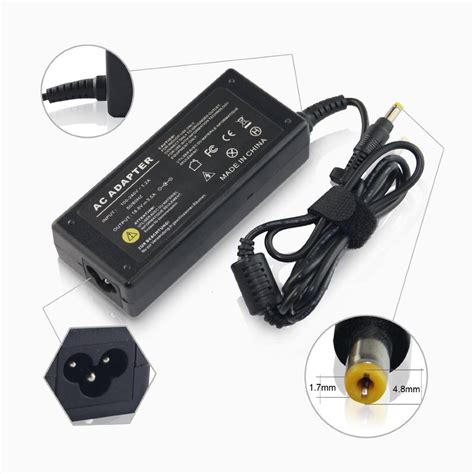 Cargador Hp Alternativo V A Punta Amarilla Fullcomp