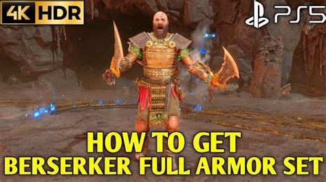 How To Get Berserker Armor God Of War Ragnarok Berserker Armor Setgow Ragnarok Berserker Armor