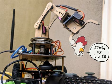 armin v2 simple robot car and arm controller using python arduino project hub