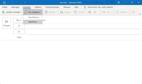 Outlook comment créer une signature et la synchroniser entre vos