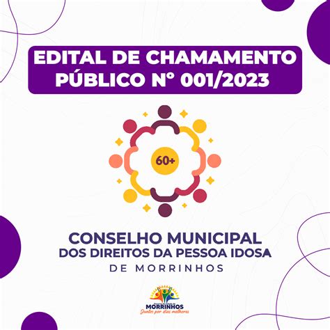 EDITAL DE CHAMAMENTO PÚBLICO Nº 001 2023 CONSELHO MUNICIPAL DOS
