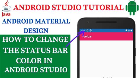 Change The StatusBar Color In Android Studio 2021 YouTube
