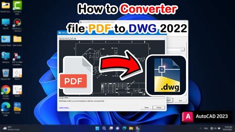 AutoCAD 2024 Tip Trick EP 10 How To Converter File PDF To DWG 2023