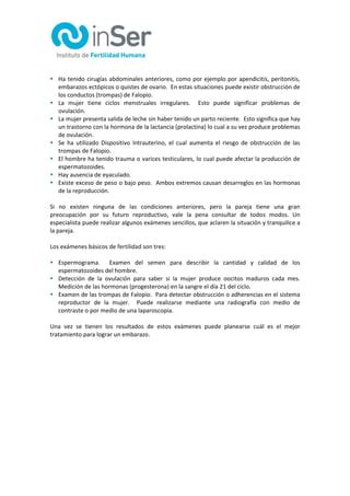 Cuándo sé que tengo un problema de fertilidad PDF
