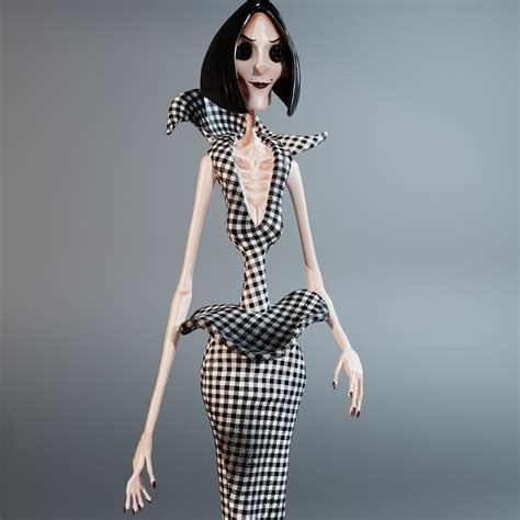 The Beldam Other Mother Coraline 3d Model 3d Printable Cgtrader