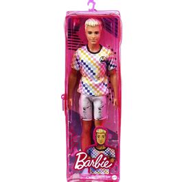 Barbie Ken Fashionistas Puppe Im Karierten T Shirt