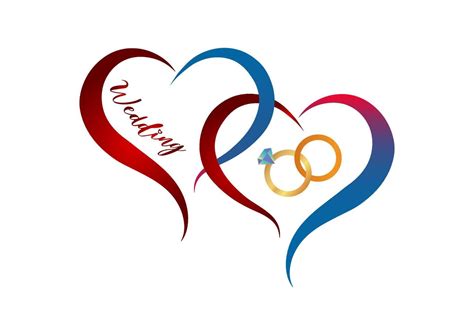 Wedding Rings Intertwined Clipart Heart