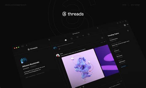 Threads Desktop Figma