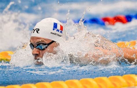 Mondiaux de natation Pas de médaille française mais Léon Marchand