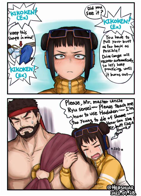 Chun Li Ryu And Li Fen Street Fighter And 1 More Drawn By Hershuar