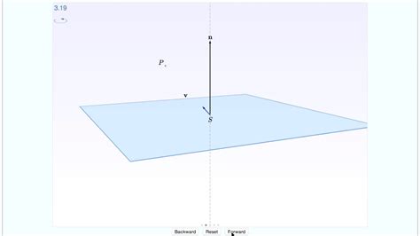 Projection Of Point Onto A Plane YouTube
