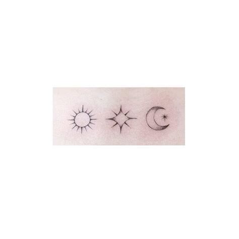 The Sun Moon And Stars Tattoo Design