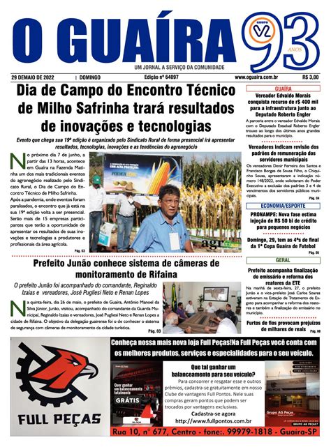 Calam O Jornal O Guaira
