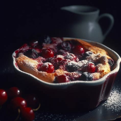 Recette Clafoutis aux fruits rouges de ma grand mère