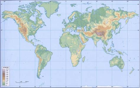 Juegos de Geografía Juego de Mapamundi Físico 12 Cerebriti