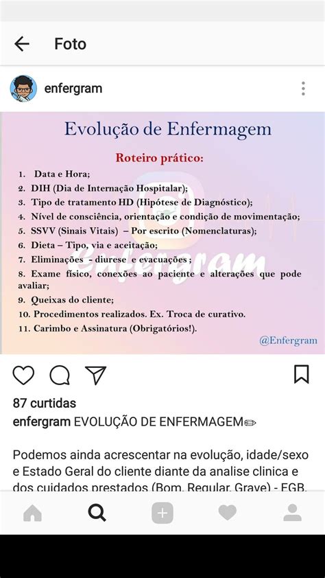 Evolucao Tecnico Em Enfermagem Evolu O De Enfermagem Enfermagem
