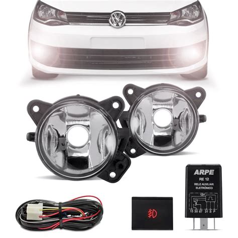 Kit Farol De Milha Saveiro Trend Tropper G6 2013 2014 2015 2016