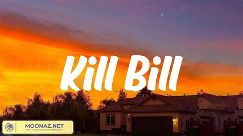 Sza Kill Bill Lyric Video Youtube