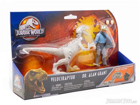 Velociraptor And Dr Alan Grant Jurassic Toys