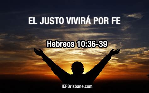 El justo vivirá por fe