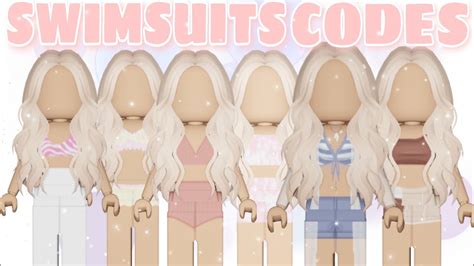 Roblox Swimsuit Codes For Brookhaven RP BERRY AVENUE Bloxburg YouTube