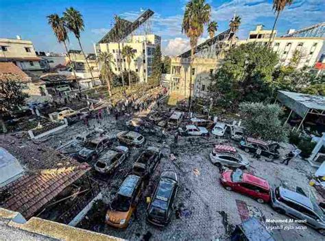 ospedale gaza bombardato chi è stato