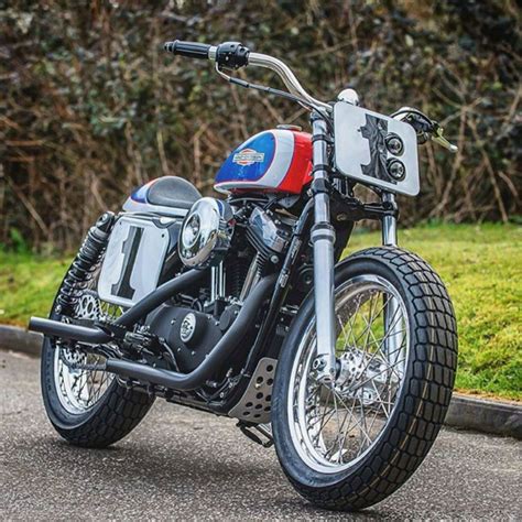 Shaw Speed Custom Harley Davidson Tracker Custom Harleys Harley