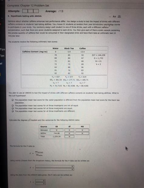 Solved Complete Chapter Problem Set Attempts Average Chegg