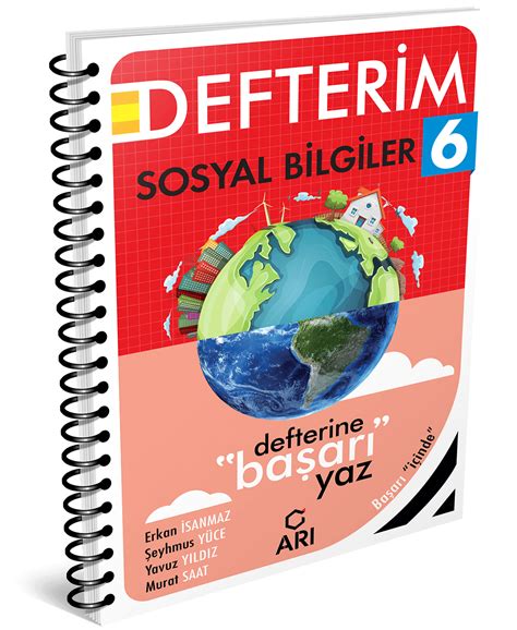 Sosyalimo Akıllı Sosyal Bilgiler Defteri 6 Sınıf Arı Yayın Arı