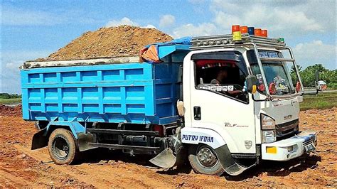 Dump Truk Tanah Timbunan Jomplang Muatan Full Bak YouTube