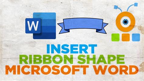 How To Add Ribbon Shape In Word YouTube