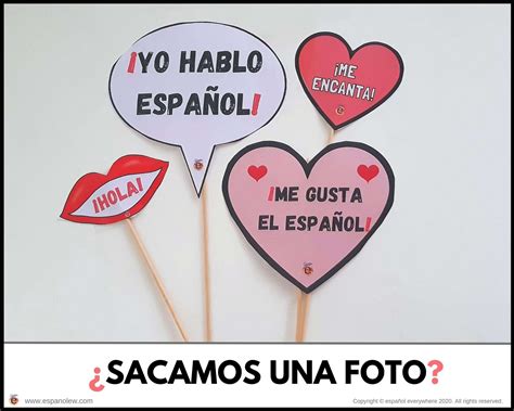 Fotomatón en clase de español Qué hacer Actividades y juegos para la