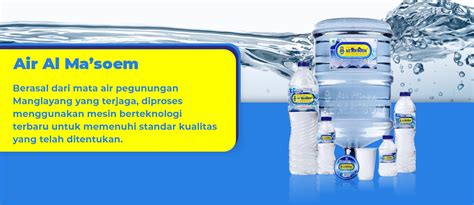 Produk Air Minum Al Ma Soem