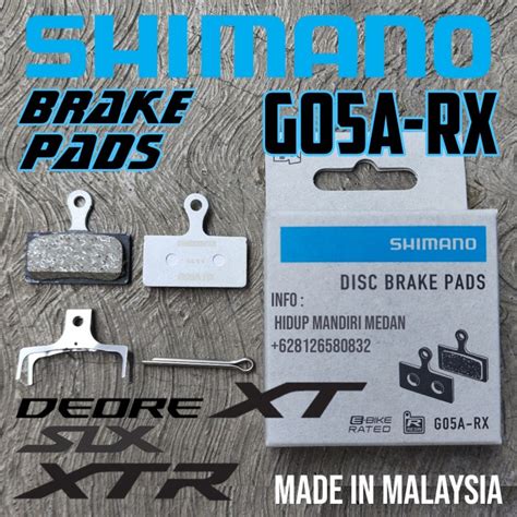 Jual Brake Pad Shimano G05A RX Deore SLX XT XTR E Bike Kampas Rem G02A